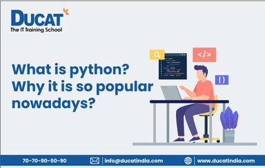Best Python Training Institute in Noida (2024) | Course Info | Ducat India