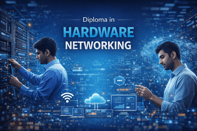 12 Months Hardware & Networking Diploma with Practical Labs | Ducat India